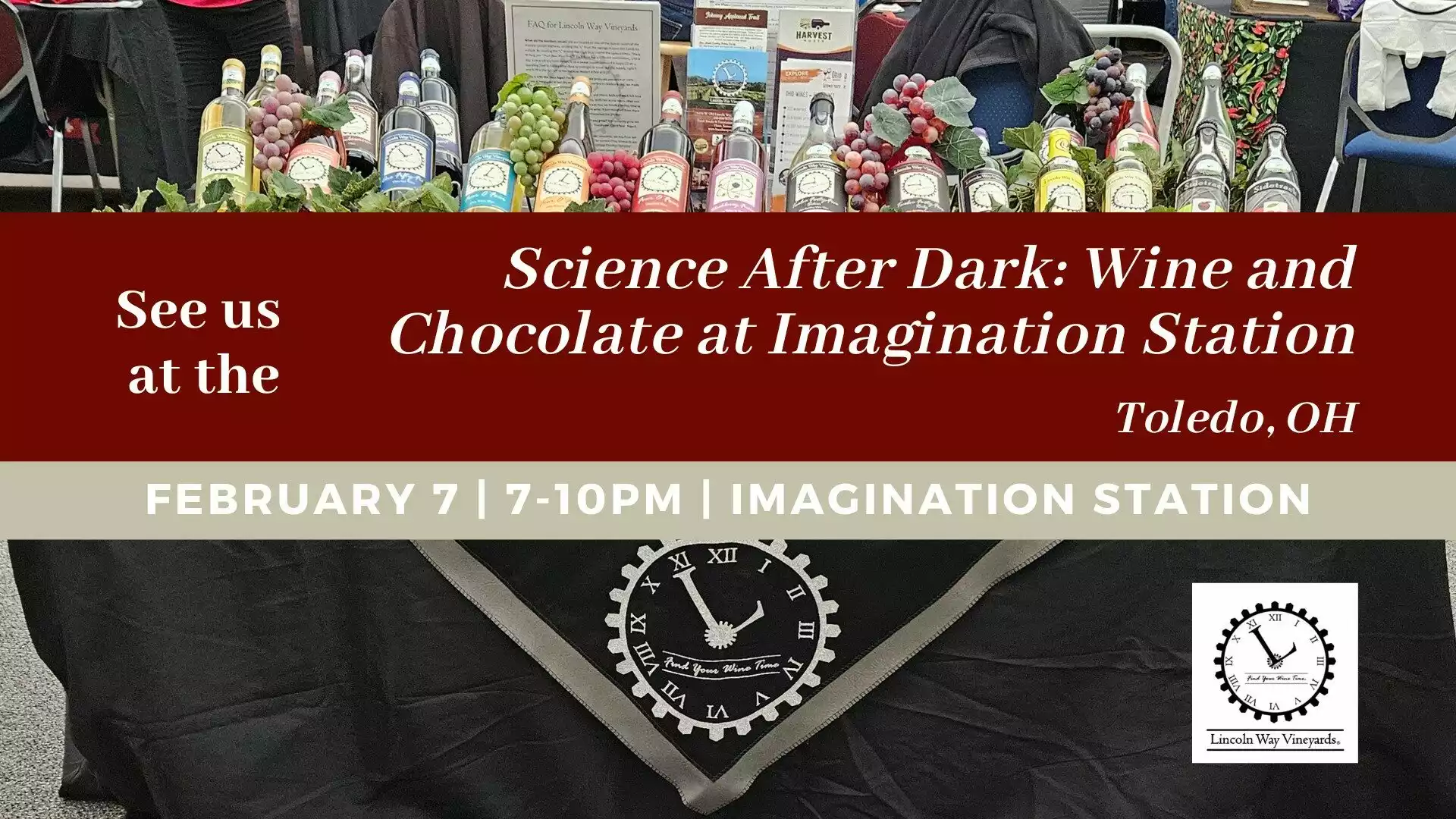 Science After Dark: Wine and Chocolate at Imagination Station - Lincoln ...